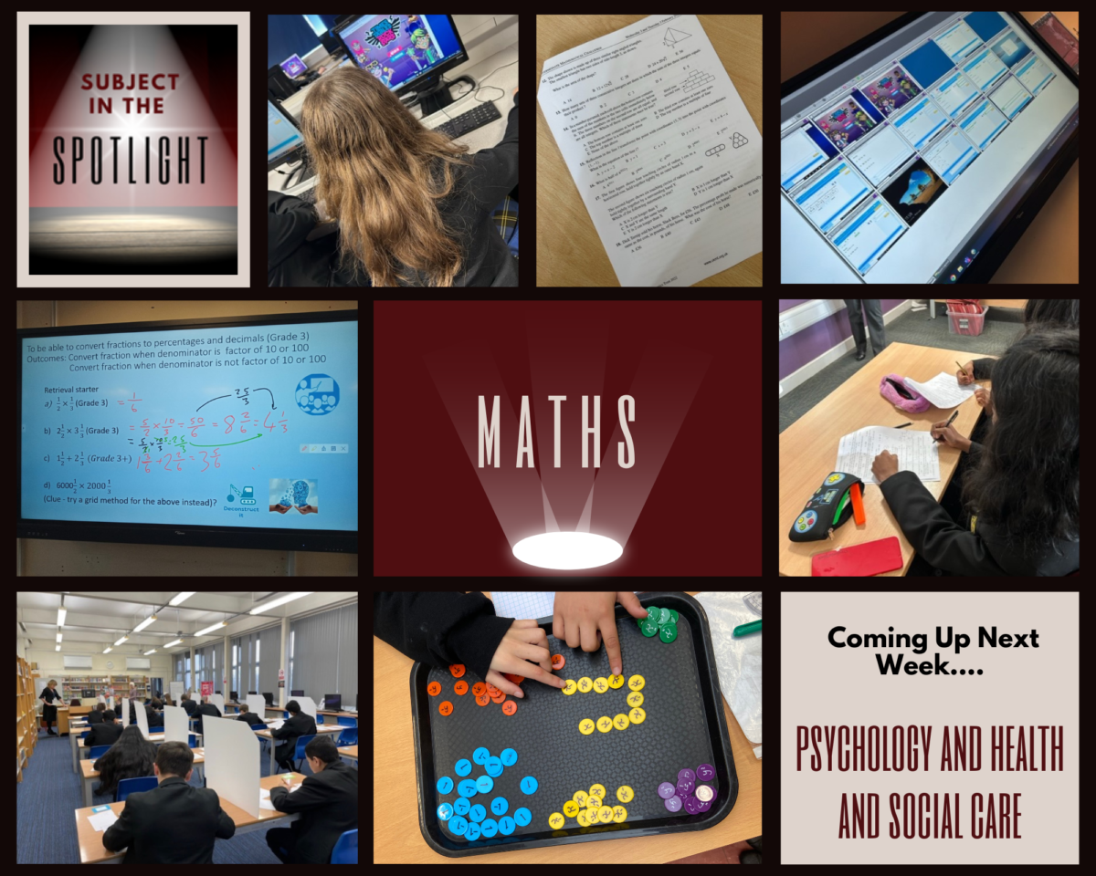 Subject in the Spotlight - The Maths Department! - The Grange School